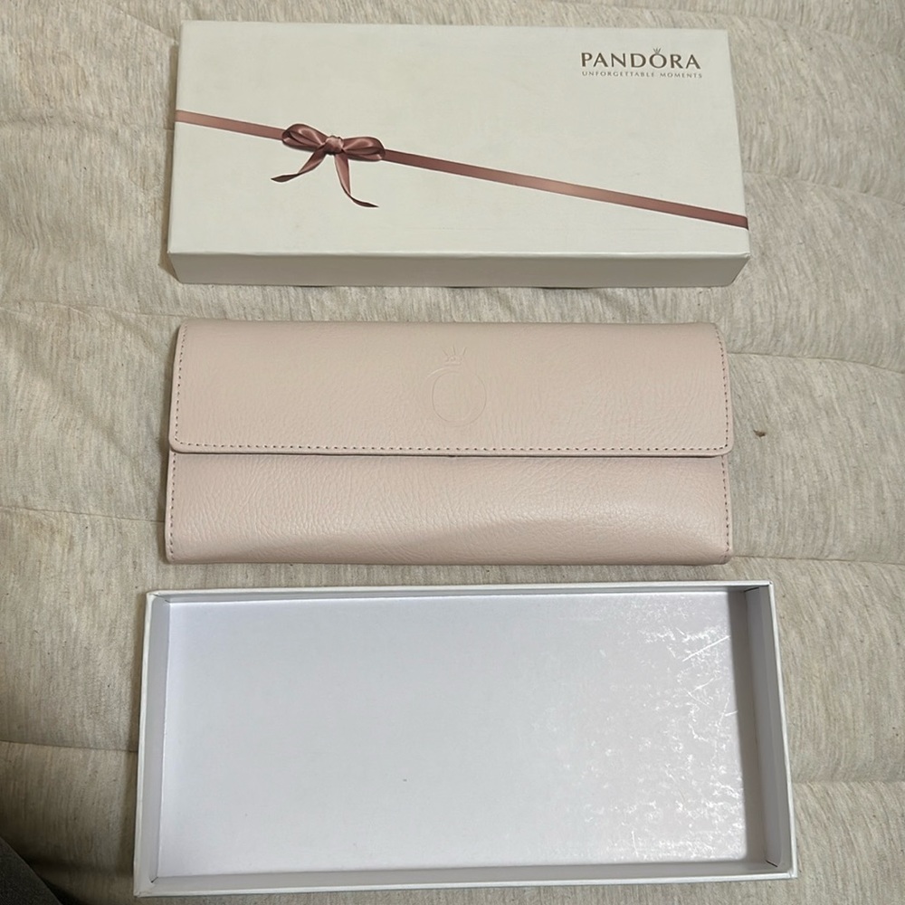 Light Pink Pandora Purse/Clutch. Almost New! - Gem